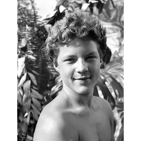 A Portrait Of Johnny Sheffield Outdoors Photo Print (8 x 10) | Walmart ...