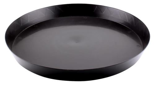 Gro Pro Heavy Duty Black Saucer - 18 in (35/Cs) - Walmart.com