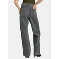 Time and Tru Women’s High Rise Corduroy Wide Leg Pants, 28" Short ...