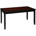 Linon Camden Coffee Table, Black Cherry Finish, 18 inch Height ...