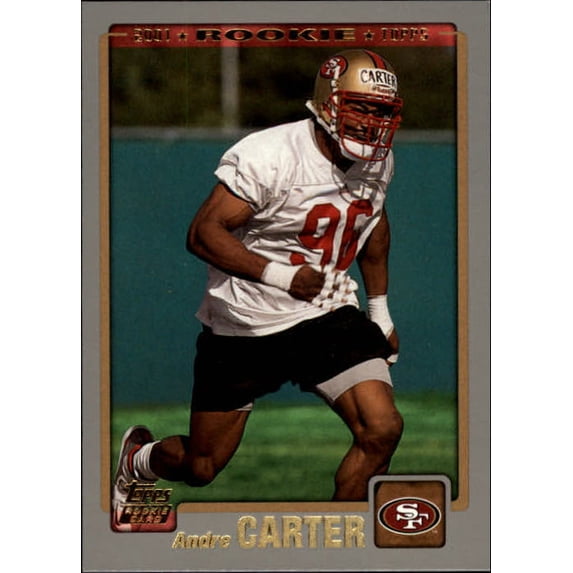 2001 Topps #361 Andre Carter RC - Walmart.com