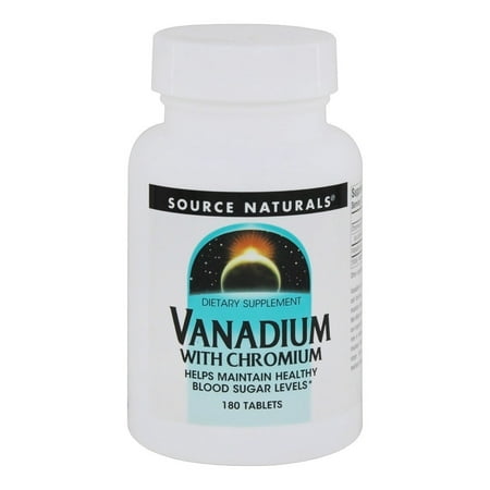 Source Naturals Source Naturals Vanadium, 180 ea - Walmart.com
