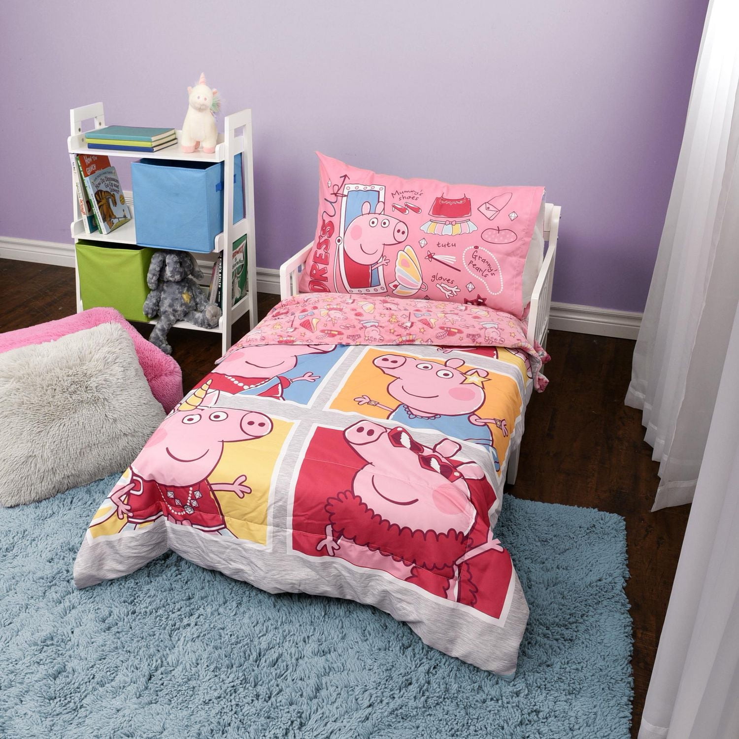 Click here for Peppa Pig 2 Piece Toddler Bedding Set Including Co... prices