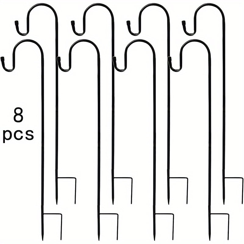 Click here for Grm 4pcs/6pcs/8pcs Shepherd Hooks Outdoor Gardens... prices
