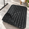 Extra Long Bathtub Mat Non Slip Bath Black 40