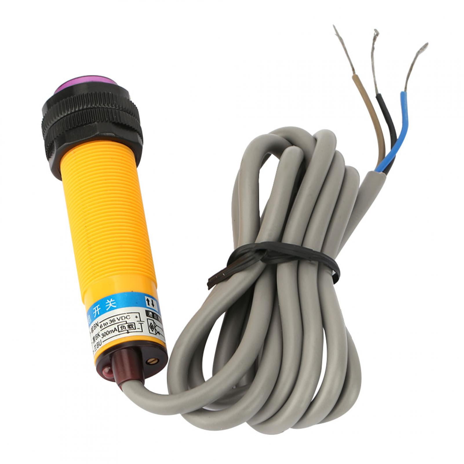 Sensor fotoeléctrico de reflexión difusa, interruptor fotoeléctrico de ...