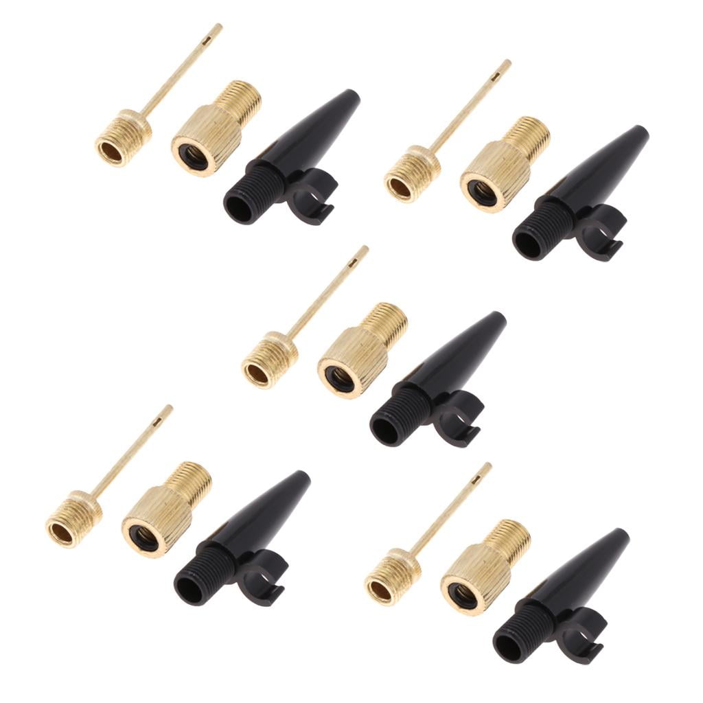 Buy 5 Set Cycling Pump Conversion Mouth Presta Valve Converter Ball ...