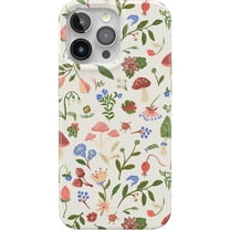 Casely iPhone 15 Pro Case | Garden Party | Mushroom Floral Case ...
