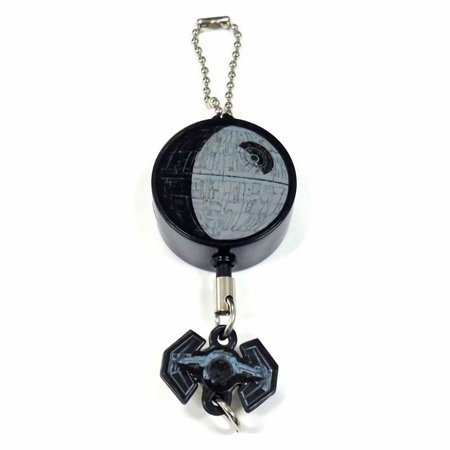 Star Wars Darth Vader Collection Death Star Retractable Keychain ...