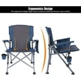 REDCAMP Oversized Folding Camping Chairs Heavy Duty 500 lb, Portable ...