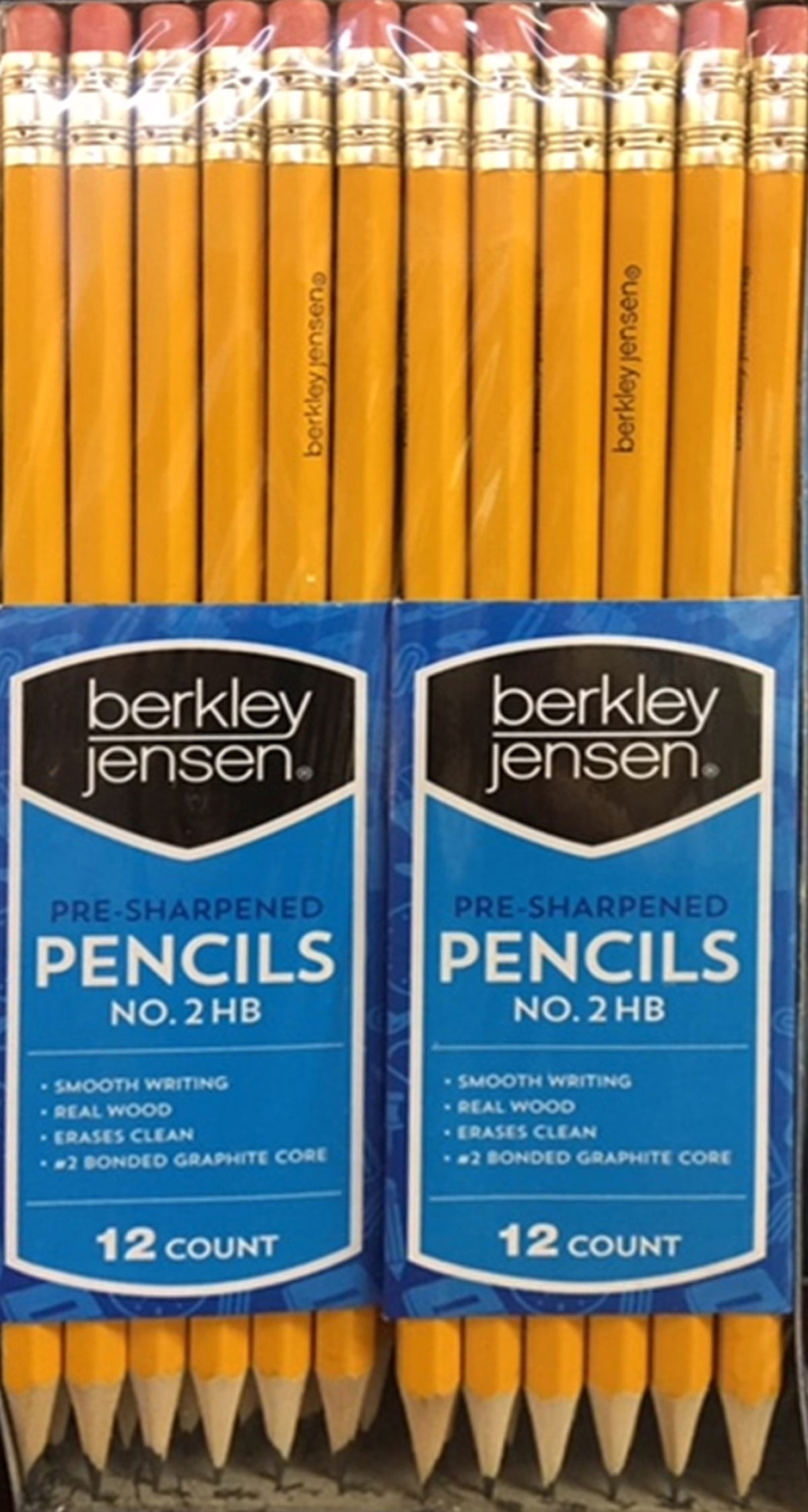 Product of Berkley Jensen HB #2 Pencils 96 Ct. - Walmart.com