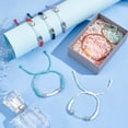 6 Color Glass Vial Pendant Bracelet Adjustable Bracelet with Glass ...