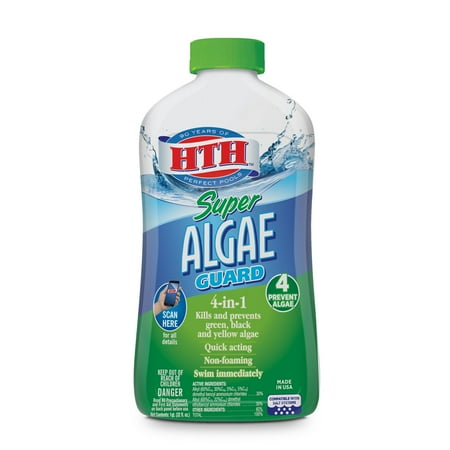 hth Pool 4-in-1 Super Algae Guard 60, 32 oz – BrickSeek