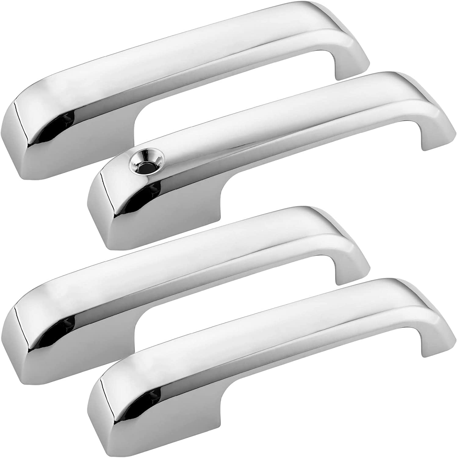 4PCS Chrome Exterior Door Handle Fits for 2015-2020 Ford F-150, 2017 ...