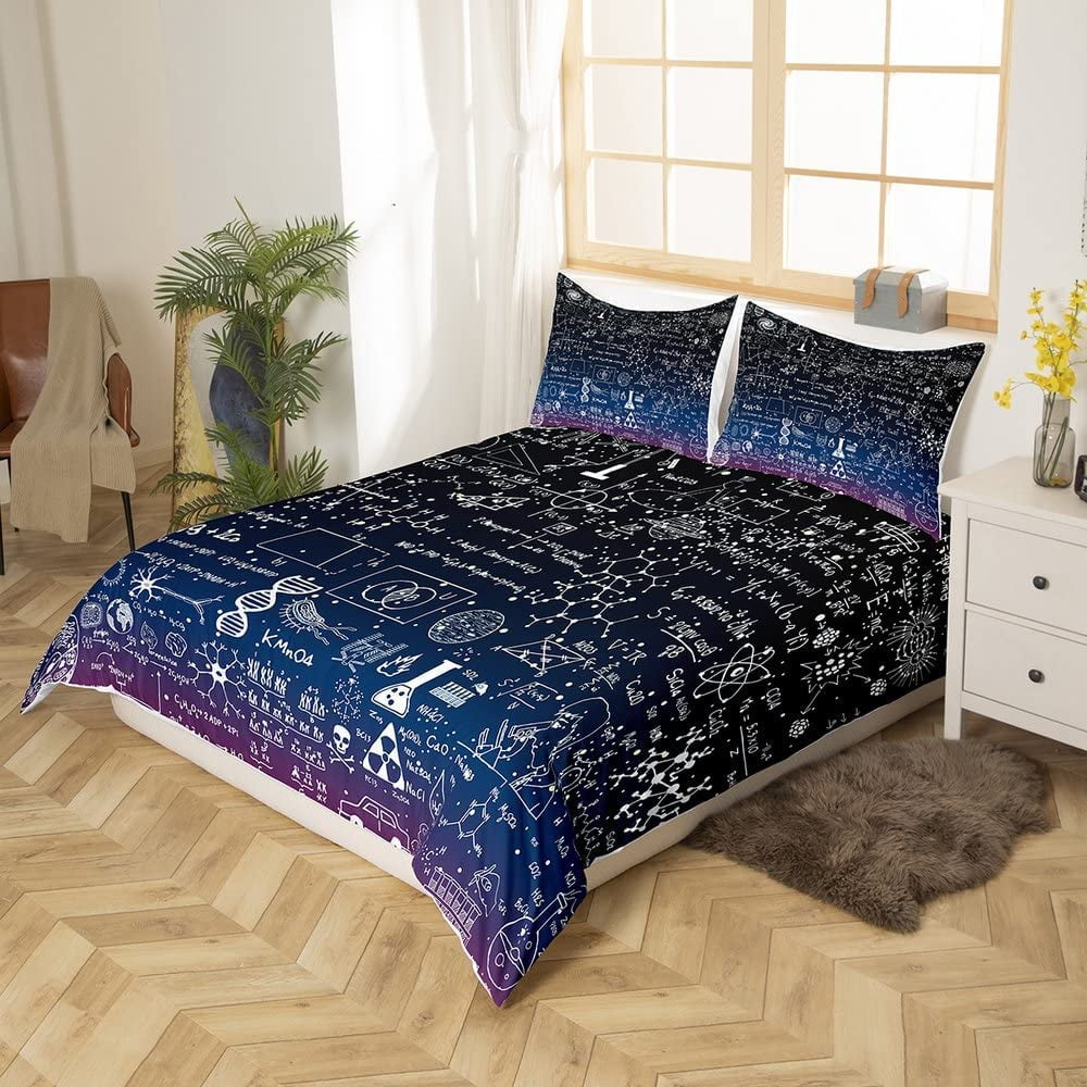 Click here for Yingd Math Equation Duvet Cover Mathematics Formul... prices