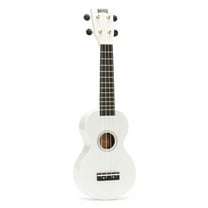 Mahalo Rainbow Series MR1 Soprano Ukulele White - Walmart.com