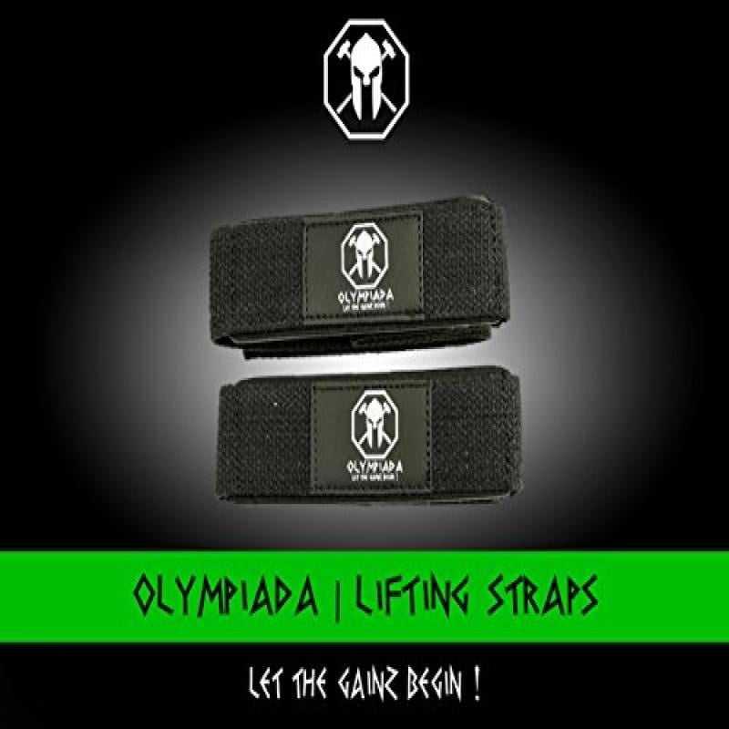 Olympiada Weight Lifting Straps - For Strength Training, Bodybuilding ...