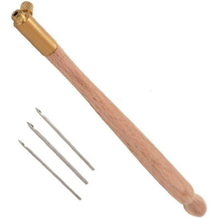 Wooden Tambour Hook Embroidery Crochet Tambour, Wooden Tambour Hook ...