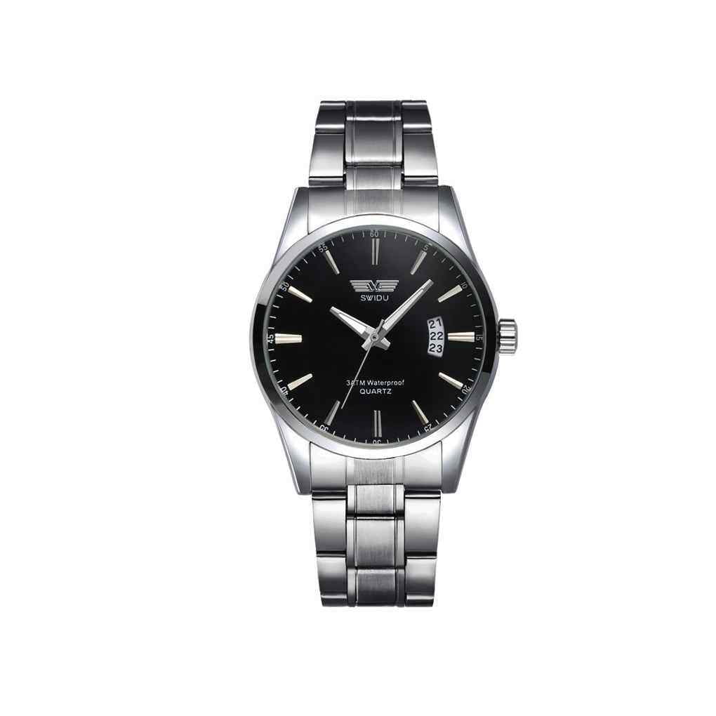 Click here for Transemion Business Steel Bracelet Wristwatch Time... prices