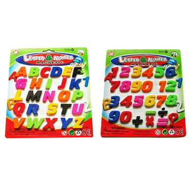 Colorful Letter Magnets, 26 ABC Alphabet Refrigerator Magnets (BPA Free ...
