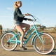 sixthreezero Everyone Steel Women's Hybrid Bike with Rear Rack, 7-Speed ...