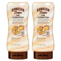 Hawaiian Tropic Weightless Hydration Lotion Sunscreen SPF 30, 6oz HSA ...