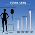 Women Men Rectal Cleaner Enema Bag Kit Cleaning Shower Enemator Bathing ...
