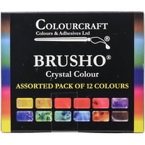 Free Shipping! Brusho Crystal Colours Set 24/Pkg-Assorted Colors ...