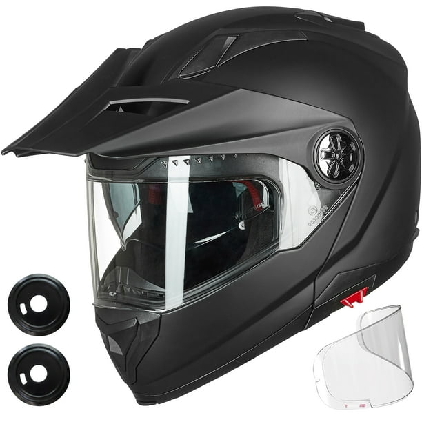 ILM Offroad ATV Helmet Full Face Modular Motorcycle Dirtbike Helmet ...