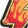 Flaming Lightning Bolt Right Patch, Lightning Patches - Walmart.com