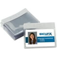SICURIX Color-coded Vinyl Horizontal Badge Holder, Box of 50 - Walmart.com