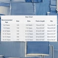 AINIYS Kids Girls Pants 3-15 Years Denim Pants Elastic Waist Spring ...