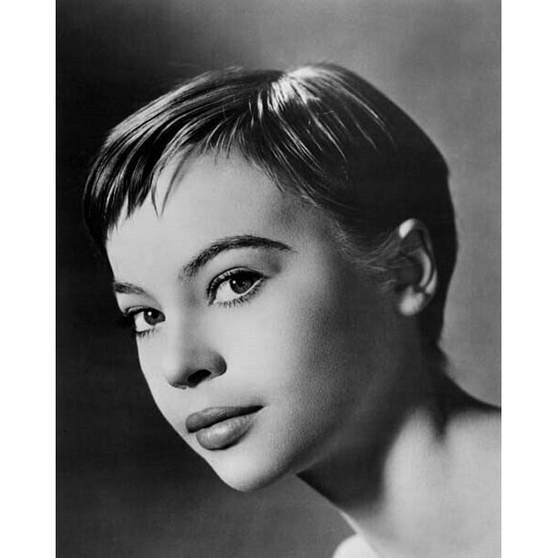 Leslie Caron beautiful portrait elfin like 1950's era 24x30 inch poster ...