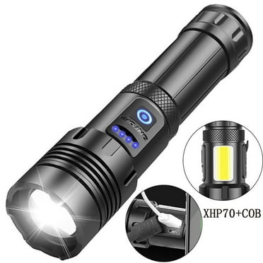 HART Rechargeable LED Pivoting Flashlight, 500 Lumens, Magnetic Base ...
