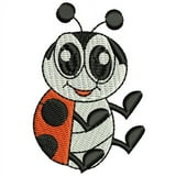 Ladybugs (1) Embroidery Designs - All Popular Formats Included - Loaded ...