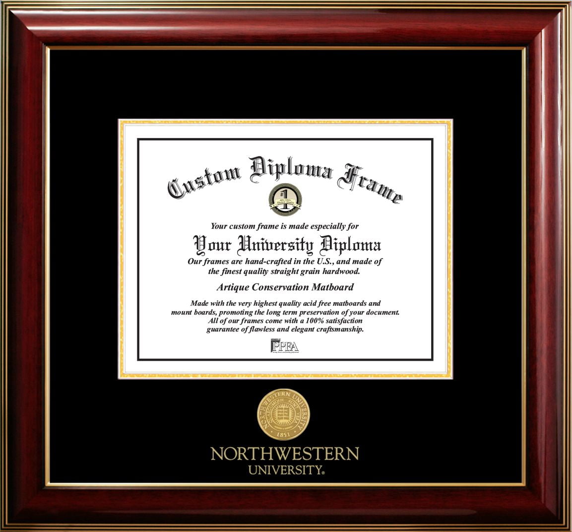 Northwestern University Classic Diploma Frame - Walmart.com