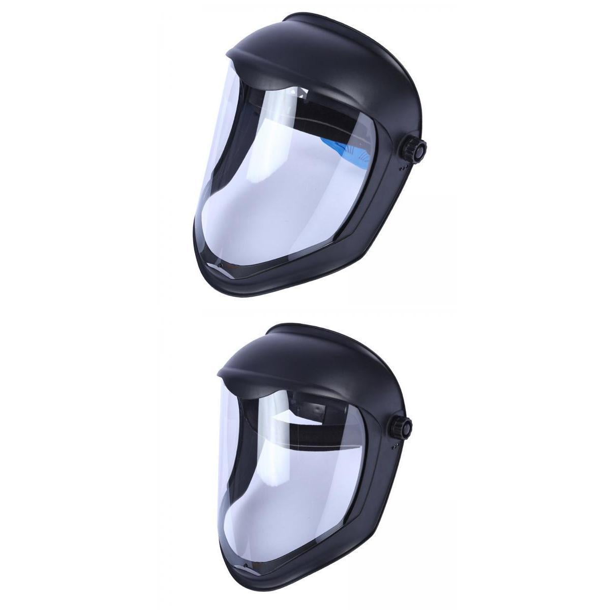 Casco facial Baoblaze con visera transparente y protección de barbilla ...