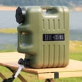 4.9 Gal Water Tank Set, Large Water Bucket with Detachable Spigot ...