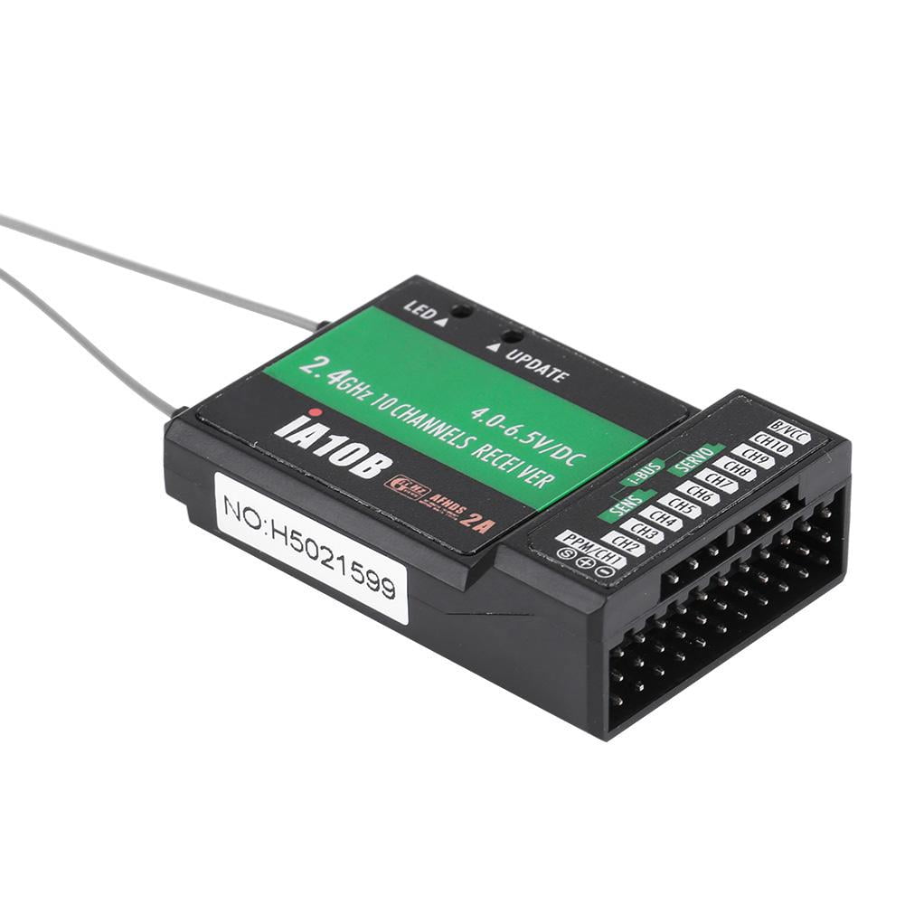 Domqga Flysky FS-IA10B 2.4G 10 Channel Receiver PPM Output With iBus ...