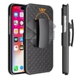 Holster Case Belt Clip for iPhone 16 Pro Max - Swivel Cover Kickstand ...
