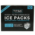 Titan by Arctic Zone High Performance Ice Packs, 10 Pack Combo ...