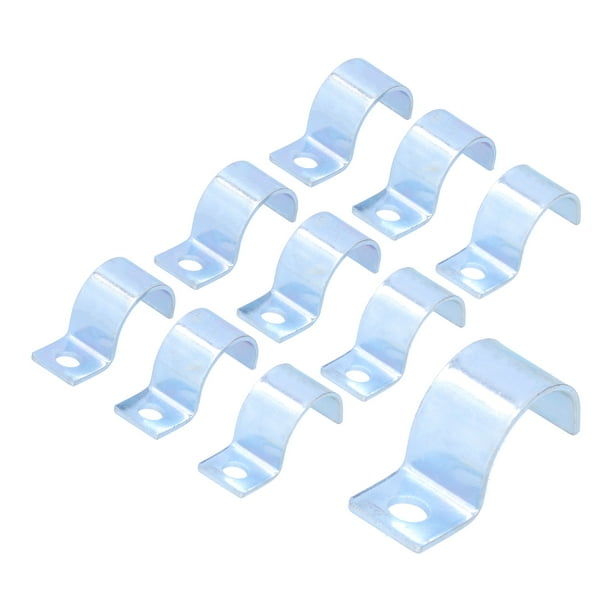 P Type One Pipe Clamp, Acid Resistance Glossy Single Hole Pipe Clamps ...