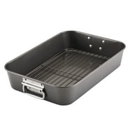 Cuisinart MultiClad Pro Stainless Steel Large Roaster with Handles, 16 ...