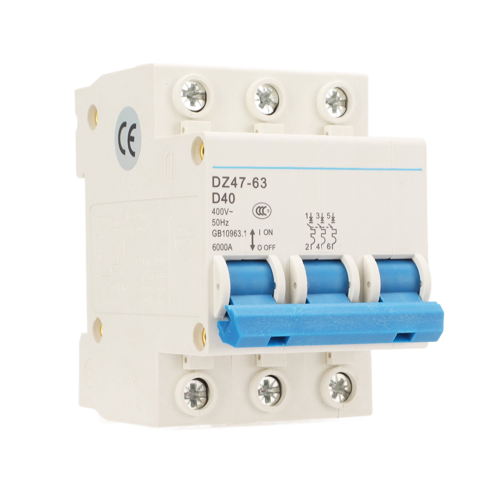 Interruptor disyuntor estructura modular 6000A Capacidad de ruptura MCB ...