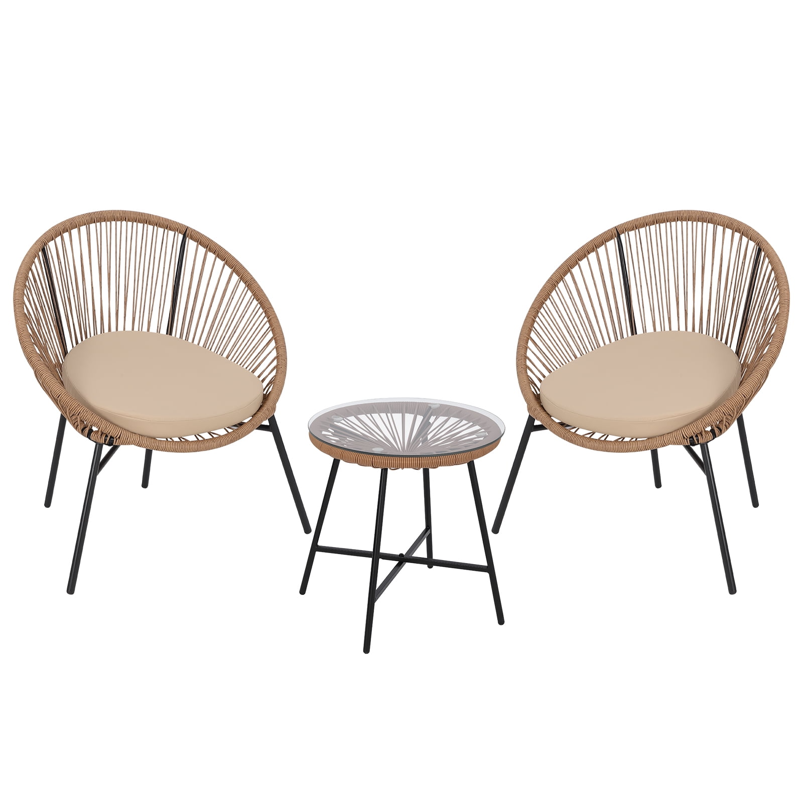 Click here for Tropow Modern 3 Piece Acapulco Patio Bar Table Set... prices
