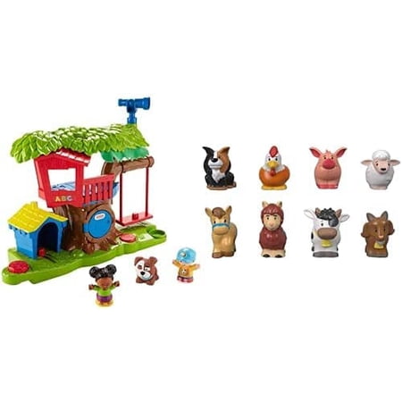 Fisher-Price Little People Toddler Musical Playset, Swing & Share ...