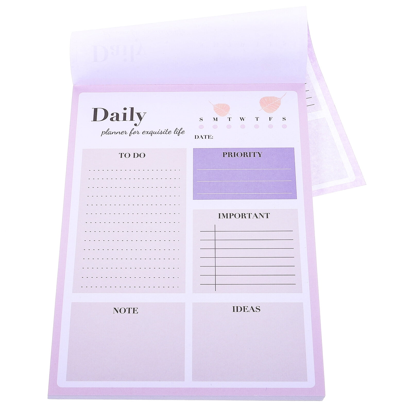 Schedule Notepad Daily Notepad Student Planner Notepad To Do List ...