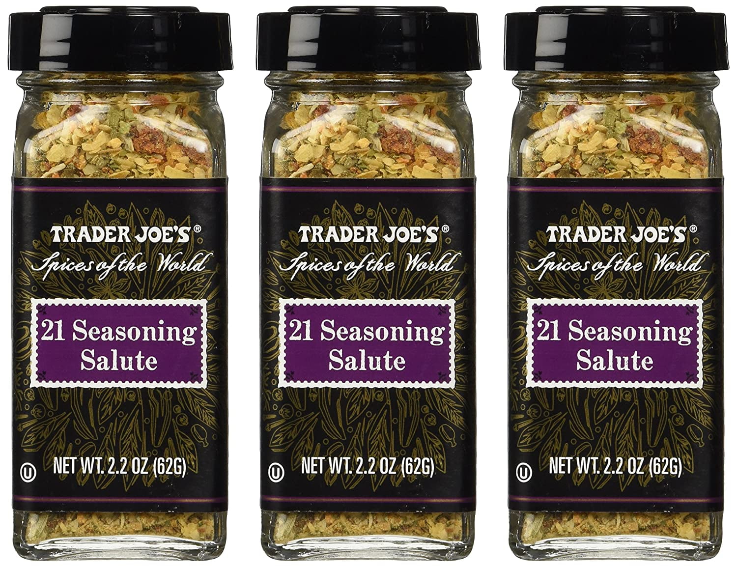 Trader Joe's 21 Seasoning Salute 2.2oz (Pack of 3) - Walmart.com
