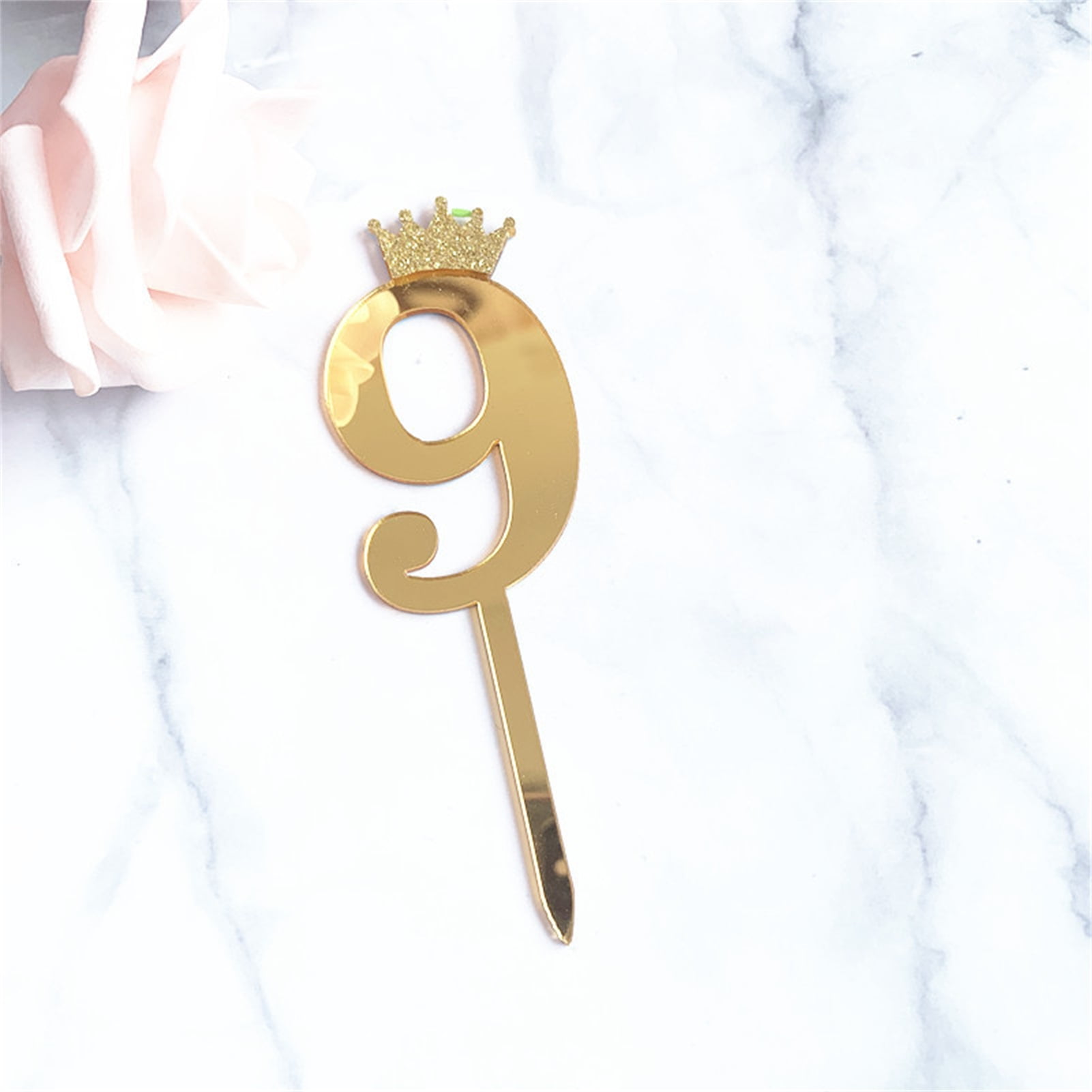 Hadanceo Cake Topper Wide Application Sparkling Anniversary Party ...