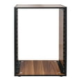 Sound Town DIY 16U Studio Rack with Furniture Grade Walnut Laminate ...